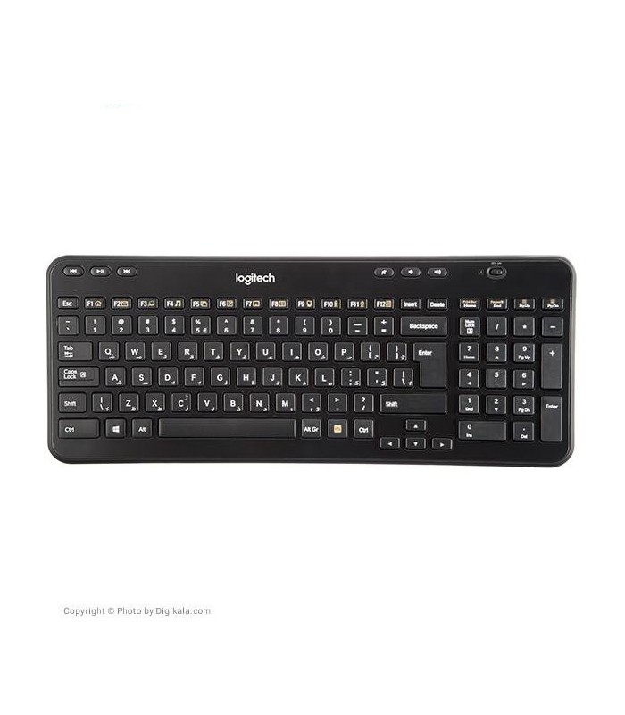 کیبورد لاجیتک K360 با حروف فارسی Logitech K360 Wireless Keyboard